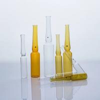 China Borosilicate Glass Ampoules 1ml to 20ml Amber Clear Injection Vials for Serum Cosmetics for sale