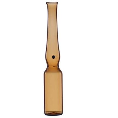 China 10ml Amber USP Glass Ampoules for Antibiotics Borosilicate Injection Vials with Blue Cut Point for sale