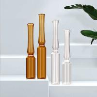 China Clear Ampoule Vial Empty Pharmaceutical Glass Medication Ampoules for sale