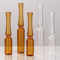 China Low Borosilicate Glass Ampoule 2ml 10ml Pharmaceutical Vial for Injection with Blue Ring Break Point for sale