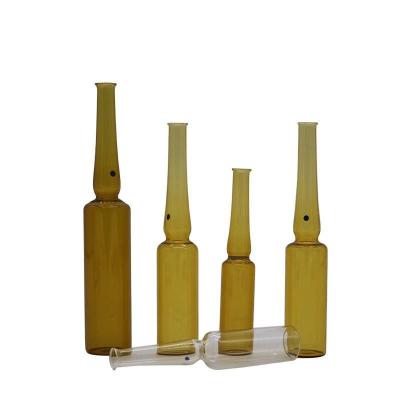 China Medical Clear Low Borosilicate Glass Ampoule 2ml 5ml 10ml 20ml ISO Standard for Injection for sale