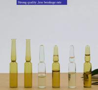 China Amber Neutral Borosilicate Glass Ampoule 5ml Empty Ampoule Bottle for sale