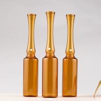 China Pharmaceutical Vial Ampoule 1ml Empty Ampoule Bottle Brown for sale