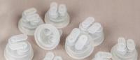 China Pharmaceutical Infusion Bottle disposable injection cap Infusion Bag Pull off Euro Cap with Rubber Disc for sale
