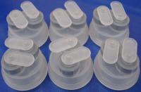 China Disposable Infusion Cap 30mm 32mm Twin Flip for PP Medical IV Bottle and Bag for sale