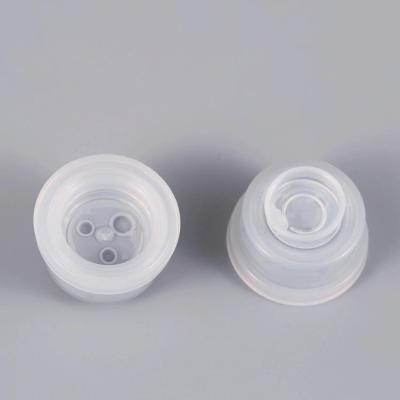 China 32mm PP Double Foldable Infusion Cap for Medical Infusion Bottle Non PVC Soft Bag 29mm 30mm for sale