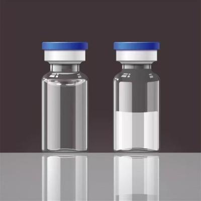China 5ml 10ml 20ml Amber Borosilicate Glass Vial Tubular Injection Empty Serum Vial for sale