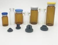 China 5ml 10ml 20ml Amber Borosilicate Glass Vial Tubular Injection Empty Serum Vial for sale