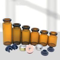 China Customized Pharmaceutical Sterile Injection Glass Vials 5ml 7ml 10ml Clear Amber Tubular for sale
