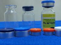 China Borosilicate Glass Vial 10ml 20ml Amber Crimp Neck for Pharmaceutical Liquid Powder for sale