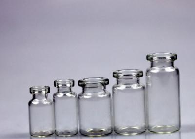 China 7ml 10ml Clear Amber Borosilicate Glass Vials for Antibiotic Injection Sterile Empty Tubular Vials for sale