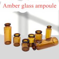 China Borosilicate Glass Vials 5ml 10ml Clear Amber Tubular Injection Vials for Pharmaceutical Use for sale
