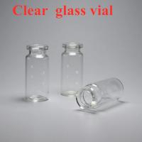 China 5ml 10ml Pharmaceutical Tubular Glass Vials with Flip Off Cap for Vaccine Injection for sale