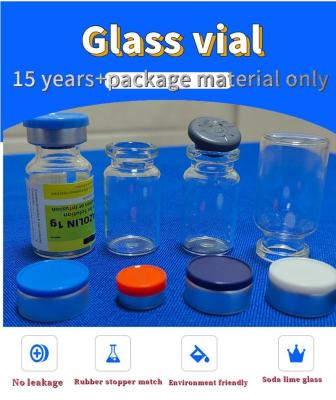 China Borosilicate Glass Vial 5ml 7ml 10ml for Pharmaceutical Injection Medicine for sale