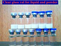 China USP Type Borosilicate Glass Vials 5ml 10ml 15ml 20ml Clear Injection Vials with Caps for sale