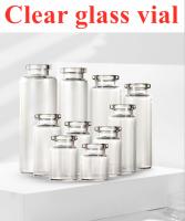 China 5ml 7ml 10ml 20ml Borosilicate Glass Vial Sterile Clear with Caps for Pharmaceutical Use for sale