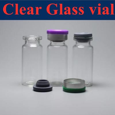 China 7ml 20ml Medical Glass Vial 20mm Mouth Size Lyophilized Vial for Pharmaceutical Use for sale