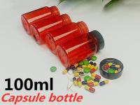 China 100ml 150ml PET Pharmaceutical Bottle for Vitamin Capsule Tablet Pill Supplement Medicine Storage for sale