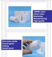 China Child Proof Medicine Bottles 40ml 50ml HDPE Pill Plastic Containers for sale