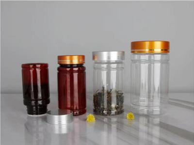 China PET Wide Mouth Medicine Bottles 100ml 200ml Pill Bottle for Vitamin Capsule Supplements for sale