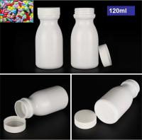 China Empty White HDPE Pill Container 50ml 120ml 150ml Medicine Vitamin Capsule Storage Bottle for sale