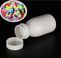 China White HDPE Medicine Bottle 150ml Empty Prescription Pill Container with Screw Cap for sale