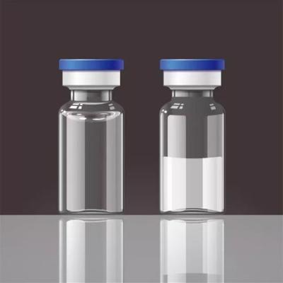 China Medical Brown Sterile Empty Vials 10ml Amber Glass Vials with Flip Off Seals Borosilicate for sale