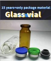 China Medical Brown Sterile Empty Vials 10ml Amber Glass Vials with Flip Off Seals Borosilicate for sale