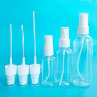China Empty PET Plastic Perfume Spray Bottle 30ml 50ml 100ml 250ml Mini Mist Cosmetic Container for sale