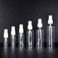 China Empty PET Plastic Perfume Spray Bottle 30ml 50ml 100ml 250ml Mini Mist Cosmetic Container for sale