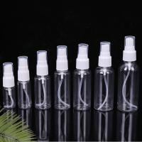 China 100ml 120ml 355ml PET Plastic Screw Cap Nozzle Pump Spray Bottle for Hand Sanitizer Perfume for sale