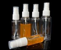 China PET Fine Mist Spray Bottle 30ml 50ml 60ml 100ml 120ml Empty Round Plastic Perfume Sprayer for sale