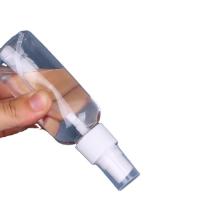 China PET Plastic Spray Bottles 50ml 60ml 100ml Fine Mist Perfume Sanitizer Portable Cosmetic Bottles with Sprayer for sale