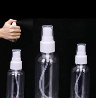 China 50ml 60ml 100ml PET Spray Bottle Perfume Plastic Mist Spray Bottle for sale