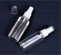 China Round 100ml Pet Spray Bottle 150ml Amber Plastic Spray Bottles for sale
