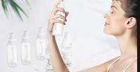 China Clear PET Plastic Spray Bottles 60ml 120ml Fine Mist Pump for Face Care Cosmetics for sale