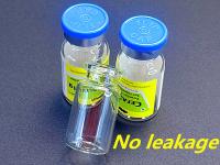 China Pharmaceutical Glass Vial 7ml 10ml Clear Borosilicate with Flip Off Cap for Injection for sale