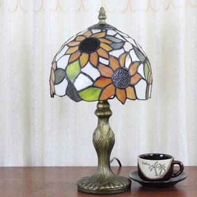 China Handmade Moroccan Mosaic Table Lamp 20cm 30cm 40cm Stained Glass Desk Lamp AC 85-265V for sale