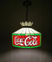 China 9 Inch Vintage Pendant Lamp Handmade Stained Glass Chandelier AC 85-265V for Home Hotel Dining Room for sale