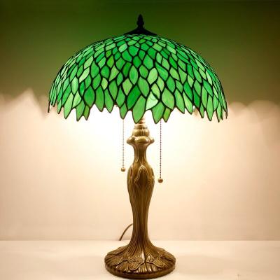 China 40cm Turkish Handmade Mosaic Stained Glass Table Lamp 85-265V AC for Living Room Bedroom Hotel for sale