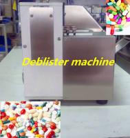 China Tablet Capsule Deblister Machine Capsule Candy Deblistering Machine For Pill Tablets for sale