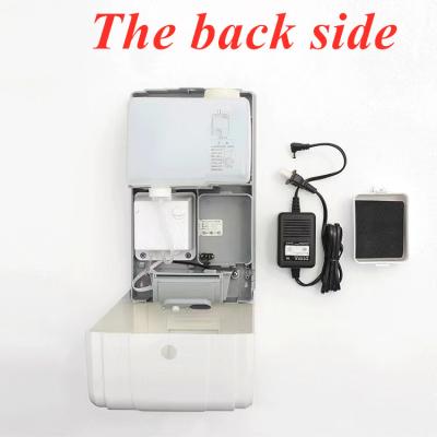 China Automatic Touchless Alcohol Spray Hand Sanitizer Dispenser 2100ml ABS Wall Mounted for sale