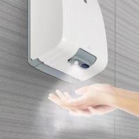 China Wall Mount Automatic Hand Sanitizer Dispenser 2100ml ABS Hospital Clean Room Alcohol Spray Sterilizer for sale