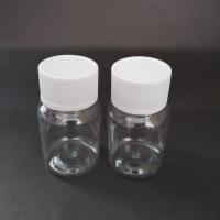 China 30ml PET Clear Tablet Capsule Pharmaceutical Plastic Packaging Plastic Capsule Bottle With Cap for sale