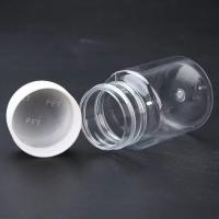 China 30ml Clear PET Plastic Pill Medicine Bottle with Screw Cap 20mm Mouth for sale