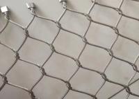 China Ferruled Steel Cable Netting Balustrade Stainless Steel Rope Net for sale