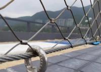 China Decorative Flexible Stainless Steel Cable Mesh 316 Steel Rope Mesh for sale