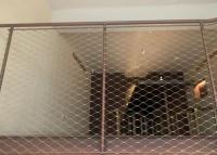 China 30cm*30cm Stainless Wire Mesh 316 Rope Net Fence For Staircase for sale