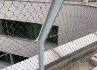 China Durable 30*30mm Stainless Steel Rope Net Flexible Stainless Steel Cable Netting for sale