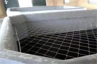 China 30mm*30mm Stainless Steel Wire Rope Mesh SS304 Wire Rope Net for sale
